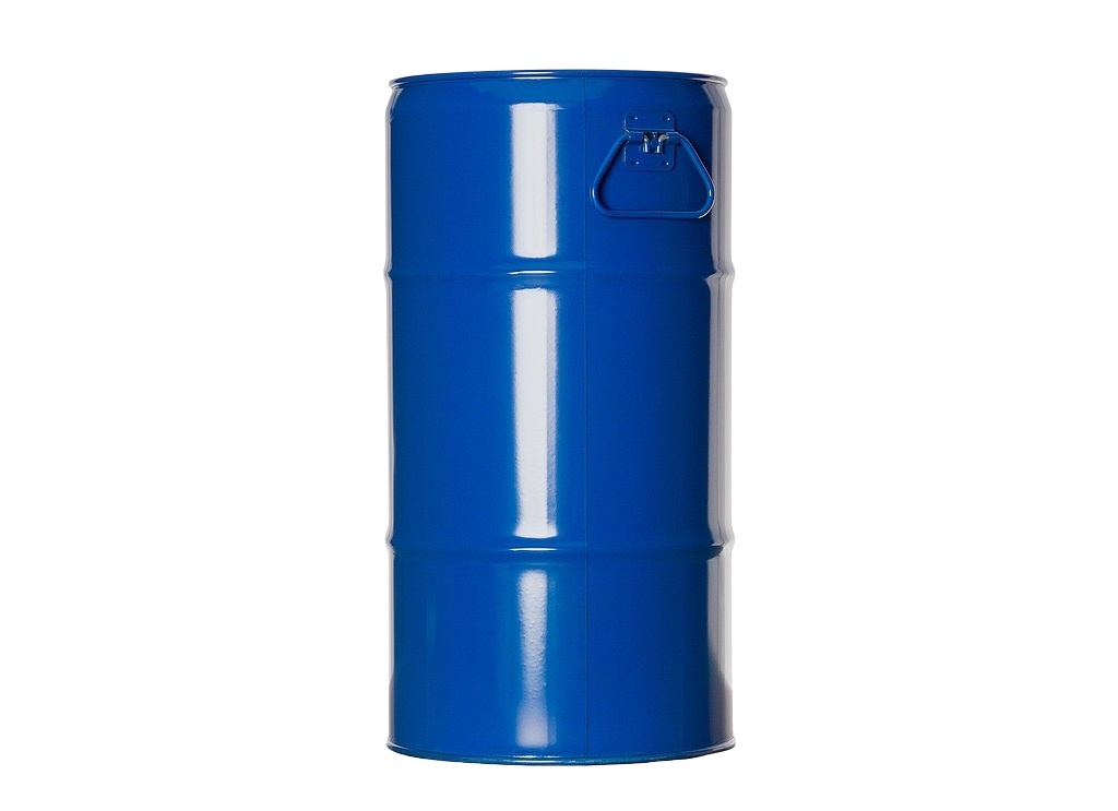 Steel drum 60 L - Un-packaging