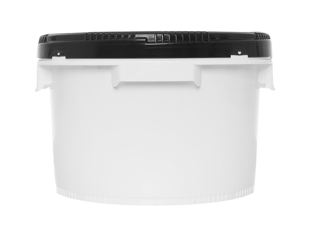 HDPE bucket with UN-X quality mark - Un-packaging