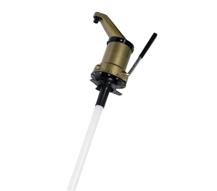 Barrel pump with telescopic riser - Un-packaging
