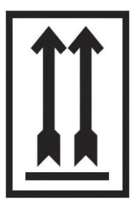 Sticker with Arrows - Un-packaging