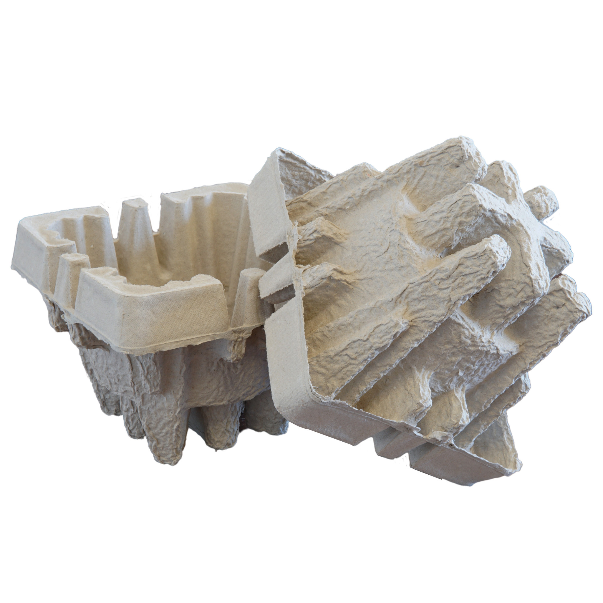 Inserts for 1 x 2.5L glass bottle - Un-packaging