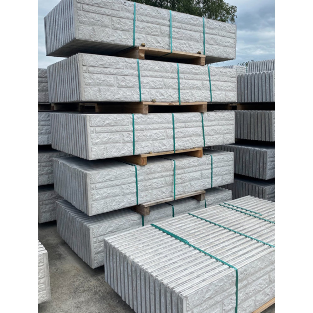 Betonplaat met motief bestel je op Schutting33.nl - Schutting33