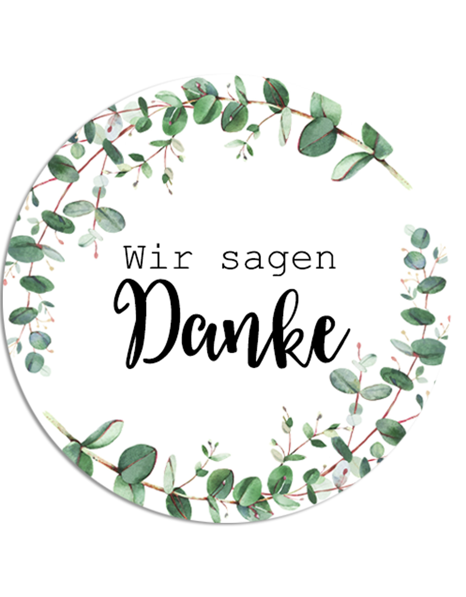 Sticker Danke, Aufkleber Danke, Sticker Danke - Nastami.de