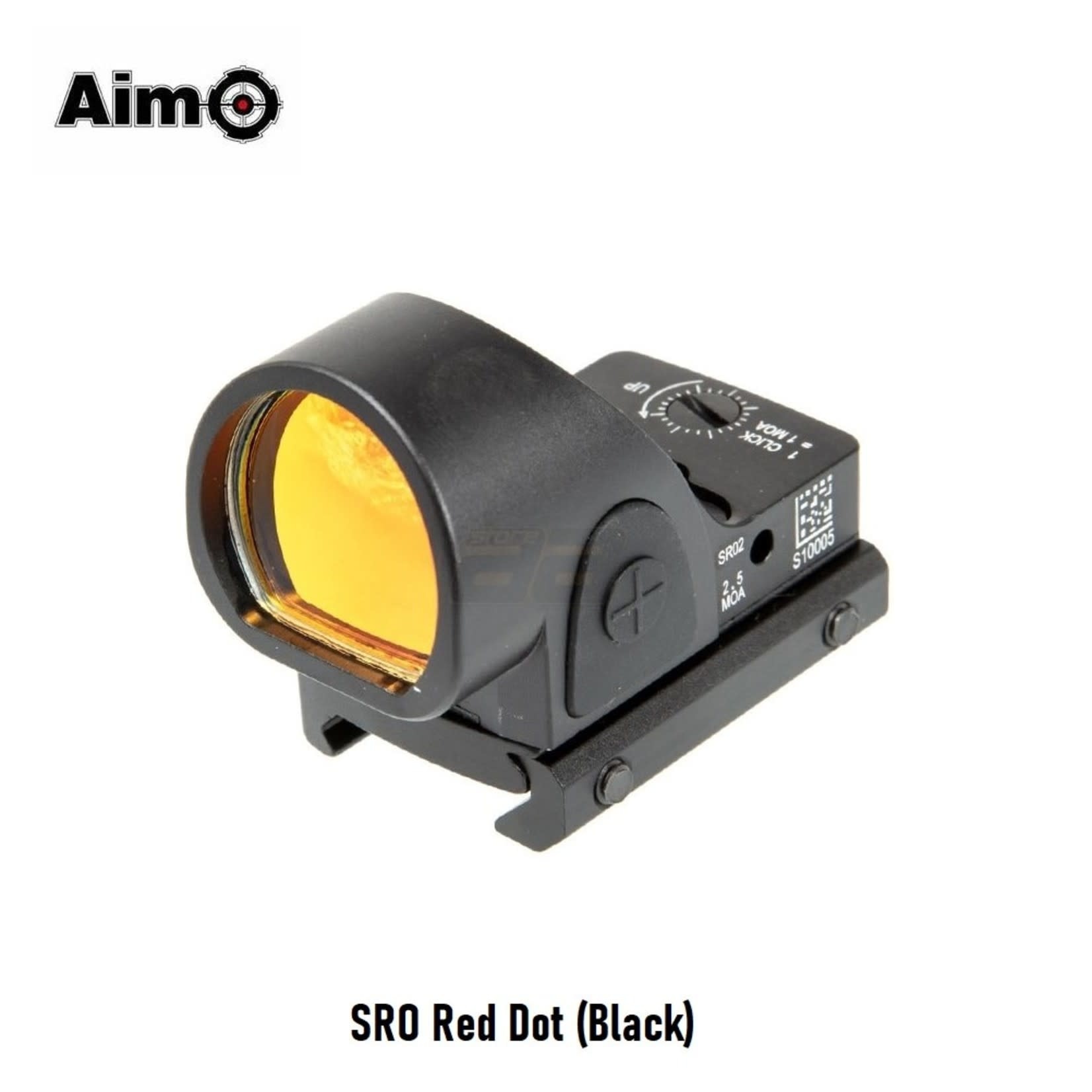Aim-O Aim-O SRO Red Dot (Black) - BattleFlair BV