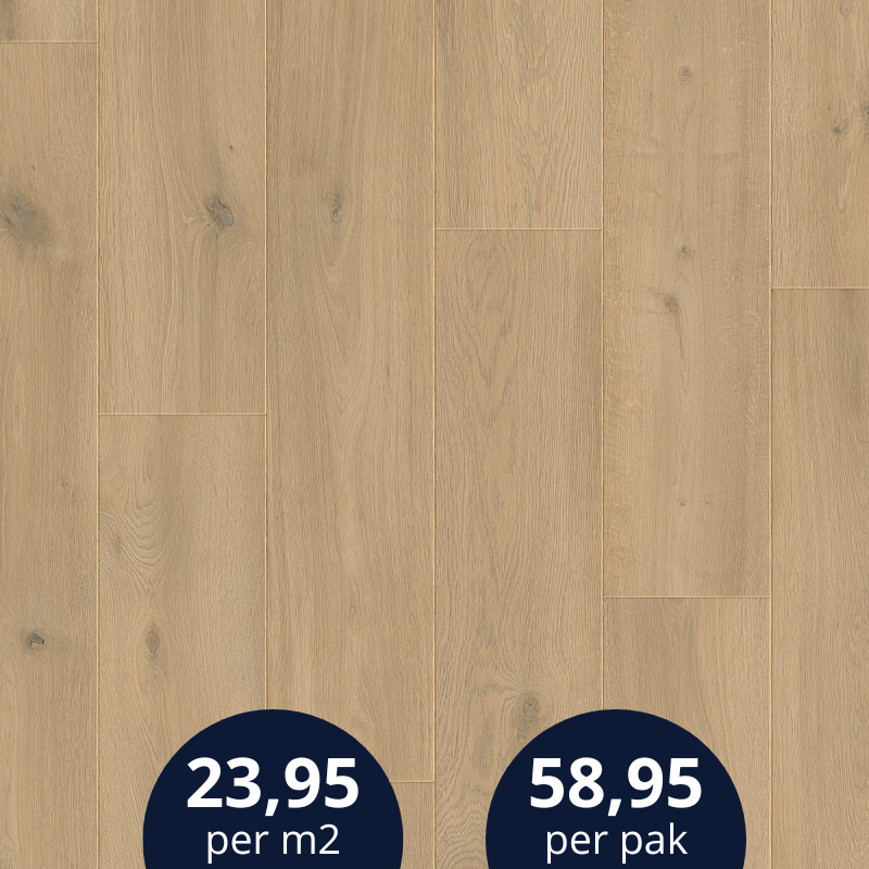 Silk Natural Plank Klik PVC met Geïntegreerde Ondervloer - TCS Sanitair