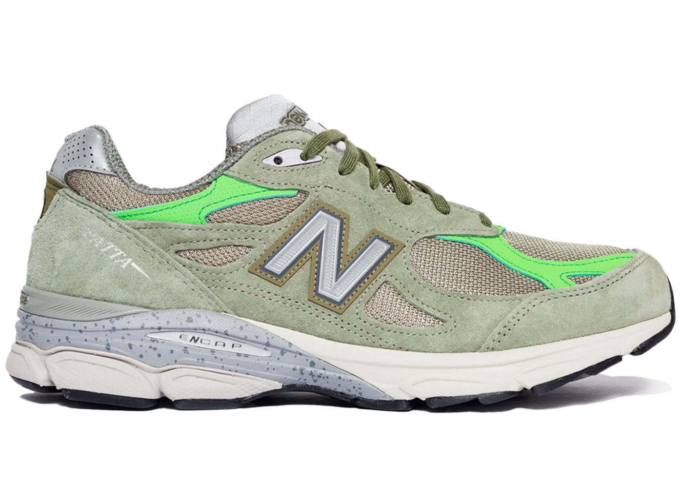 New Balance Patta x NB 990v3 Olive - Frontstreet