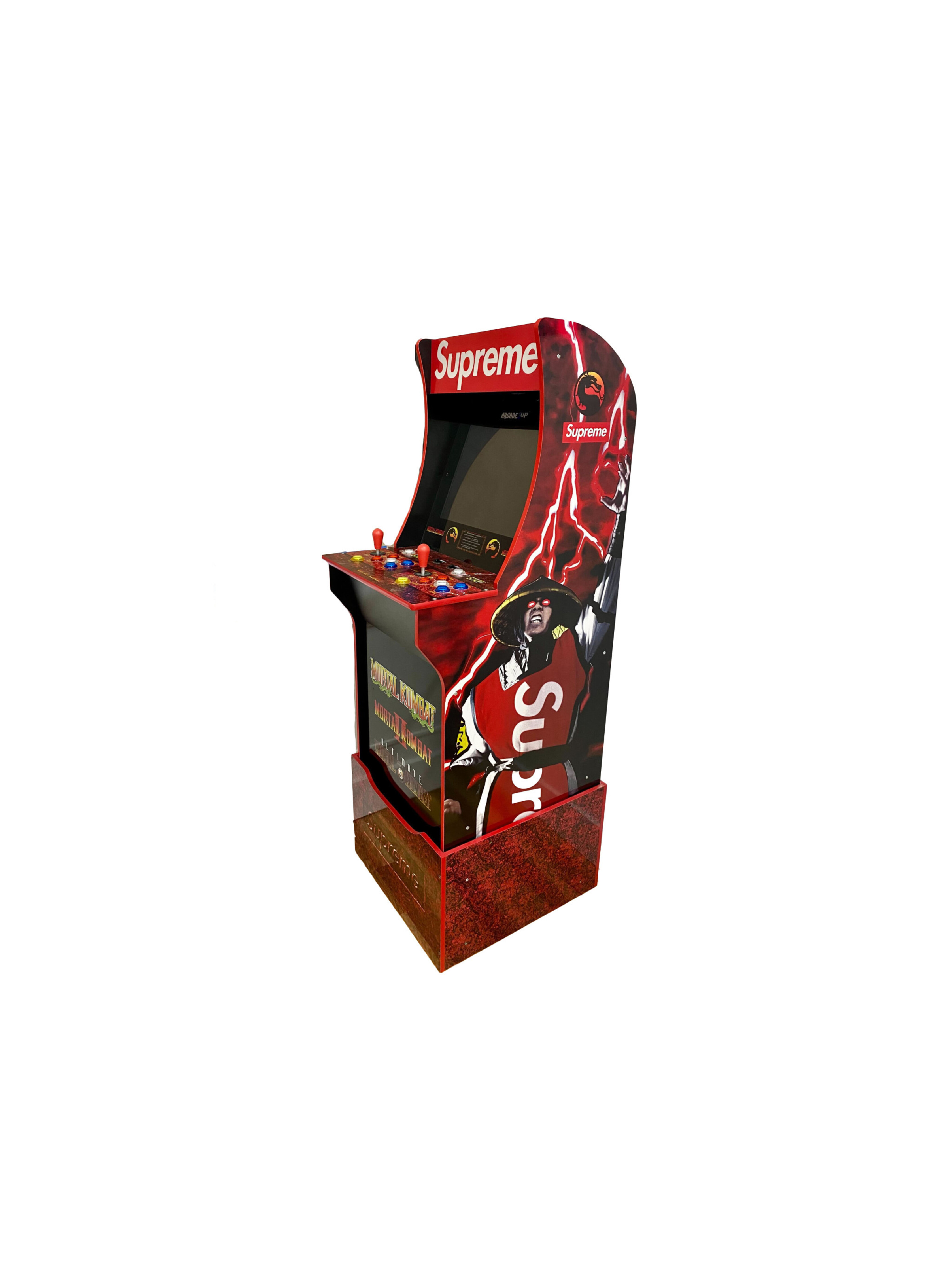 x Supreme Mortal Kombat Arcade Machine - Frontstreet