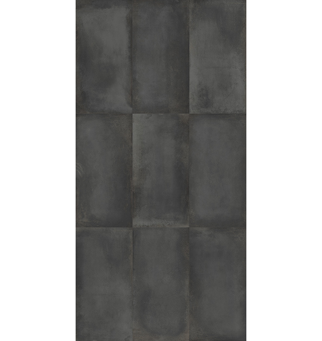 Terratinta Betonmetal black steel mat vloertegel 60x120cm - Badkamer ...