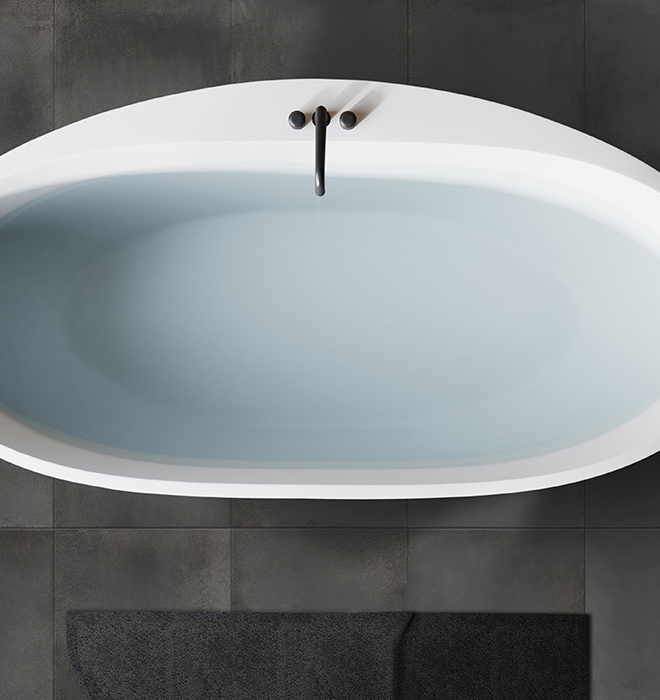 Terratinta Betonmetal black steel mat vloertegel 60x120cm - Badkamer ...