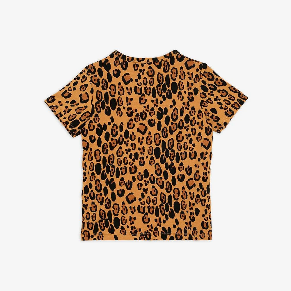 Basic leopard SS tee by Mini Rodini - Haas en Aap kidsconceptstore