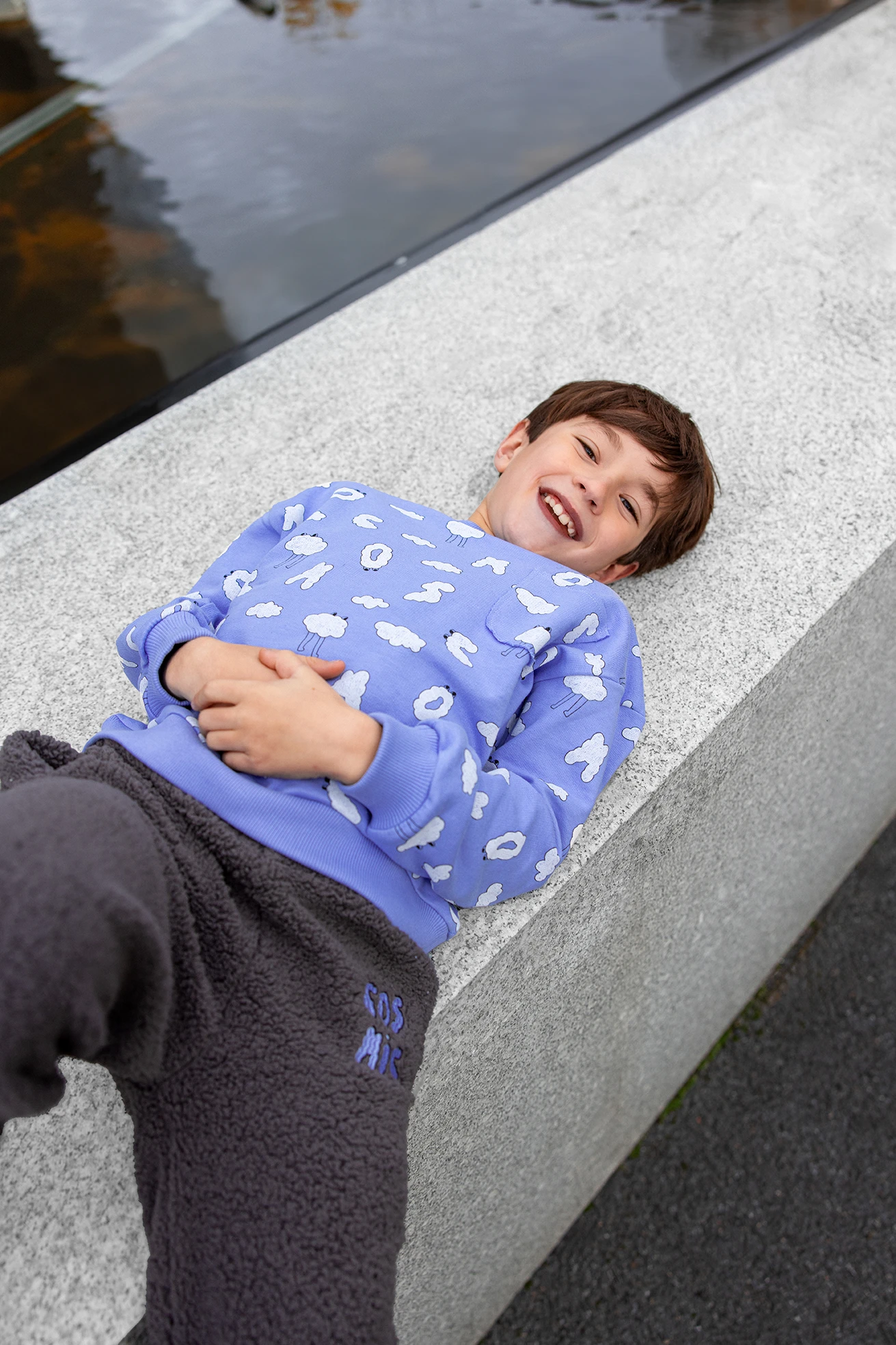 Teddy pants Washed black by Sproet & Sprout - Haas en Aap kidsconceptstore