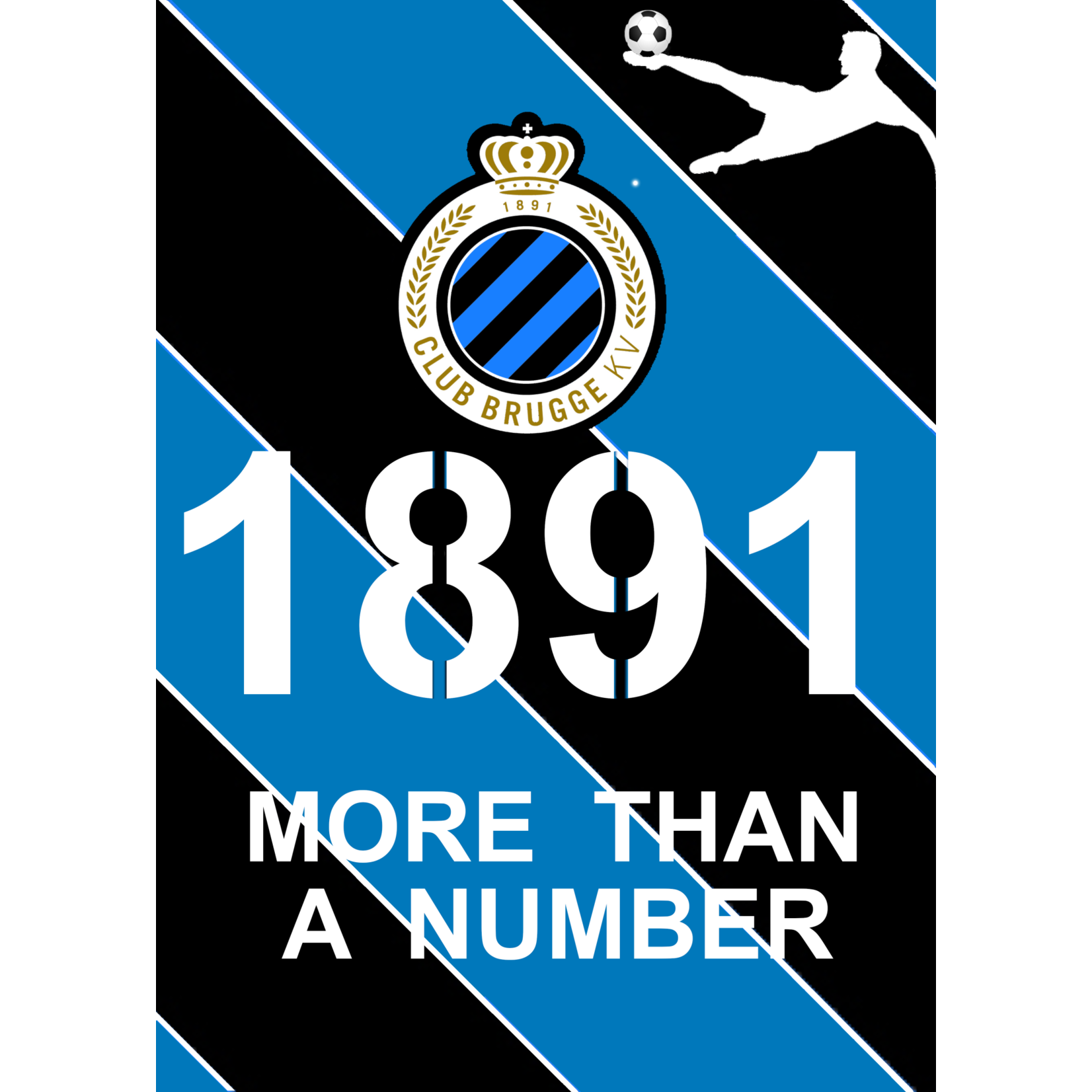 Club Brugge 1891 More Than a Number - LisasStore