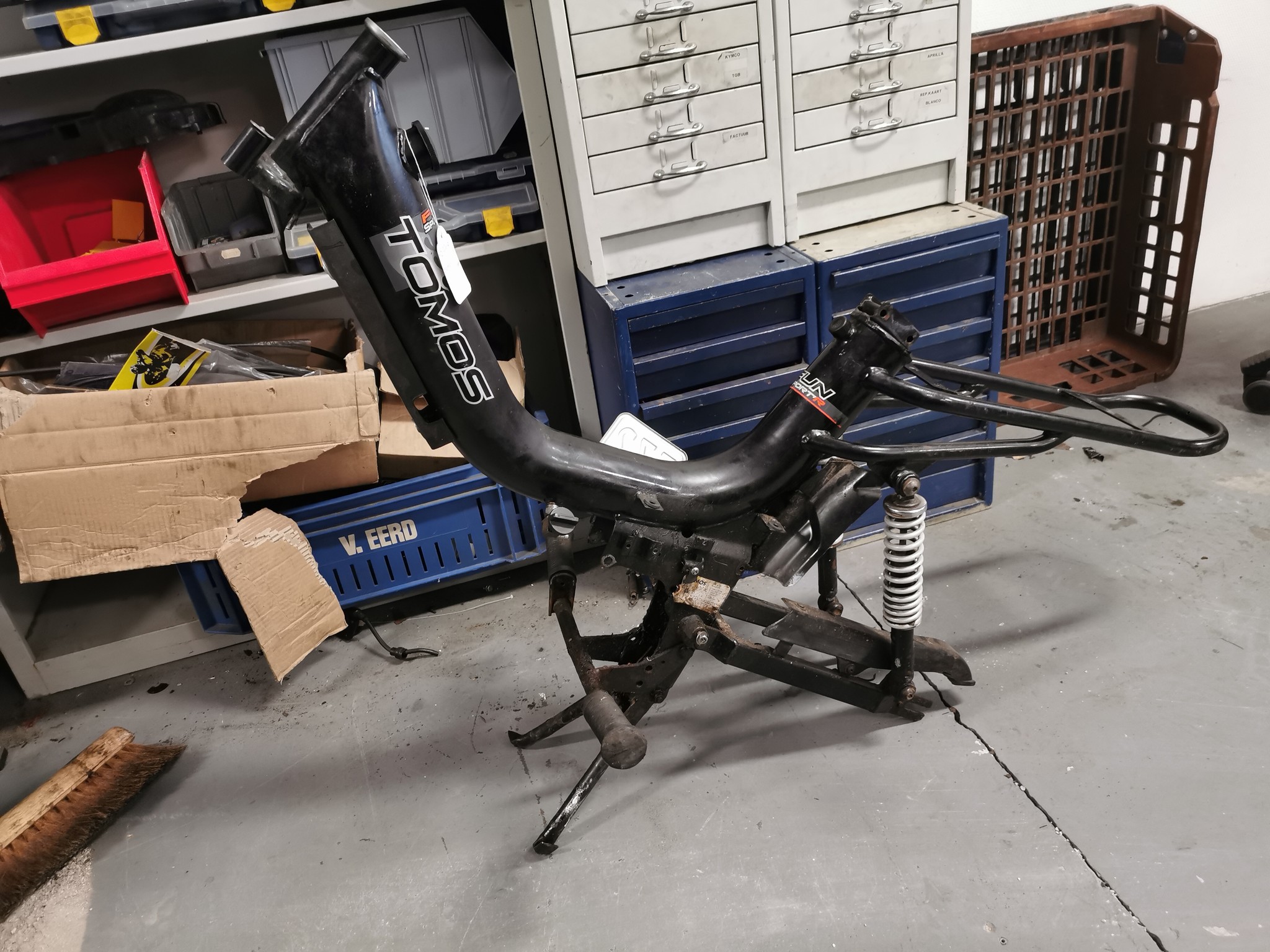 Tomos Tomos Sport R 2008 / Frame / Achterbrug / Schokbrekers ...