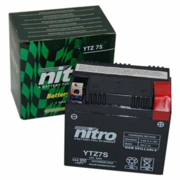 accu ntz7s/ytz7s jet/zoom 6amp nitro - Scooteronderdelen.com