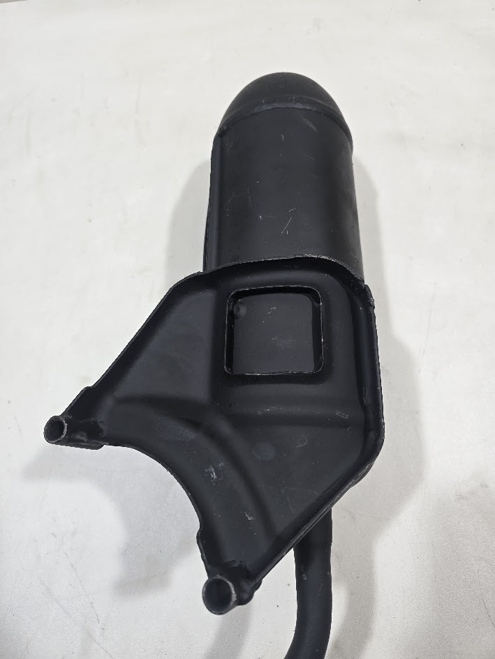 Uitlaat Zip 4T Showroom zwart - Scooteronderdelen.com