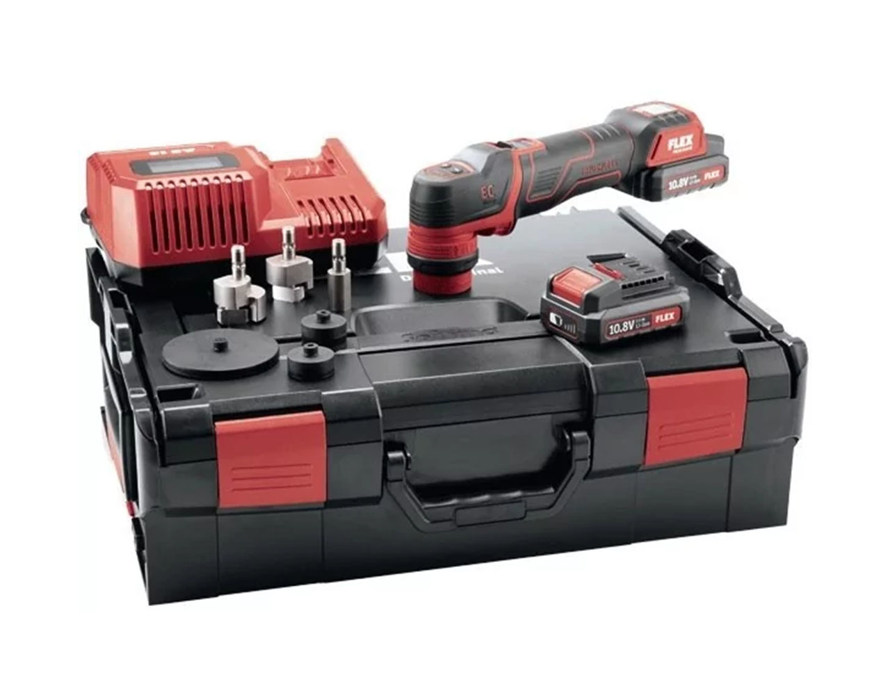 FLEX PXE 80 Nano Accu Polijstmachine 10.8 EC 2.5 Set - Autopoets Store