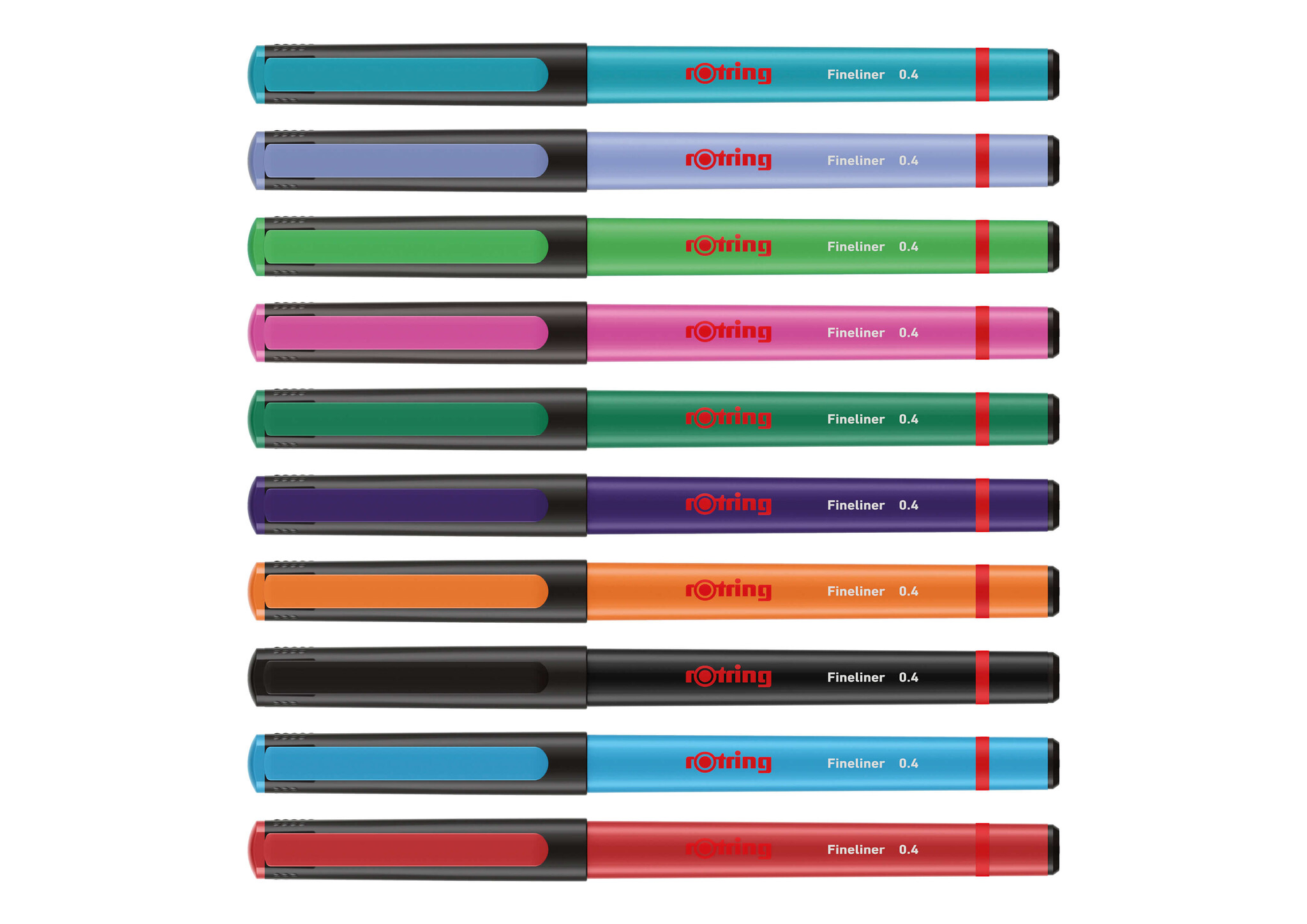"Liner" set fineliners - 10 st. - Het Noteerhuis