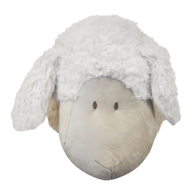 Knuffel schaap wand kop 40 cm - Bloombay - Babies & Kids