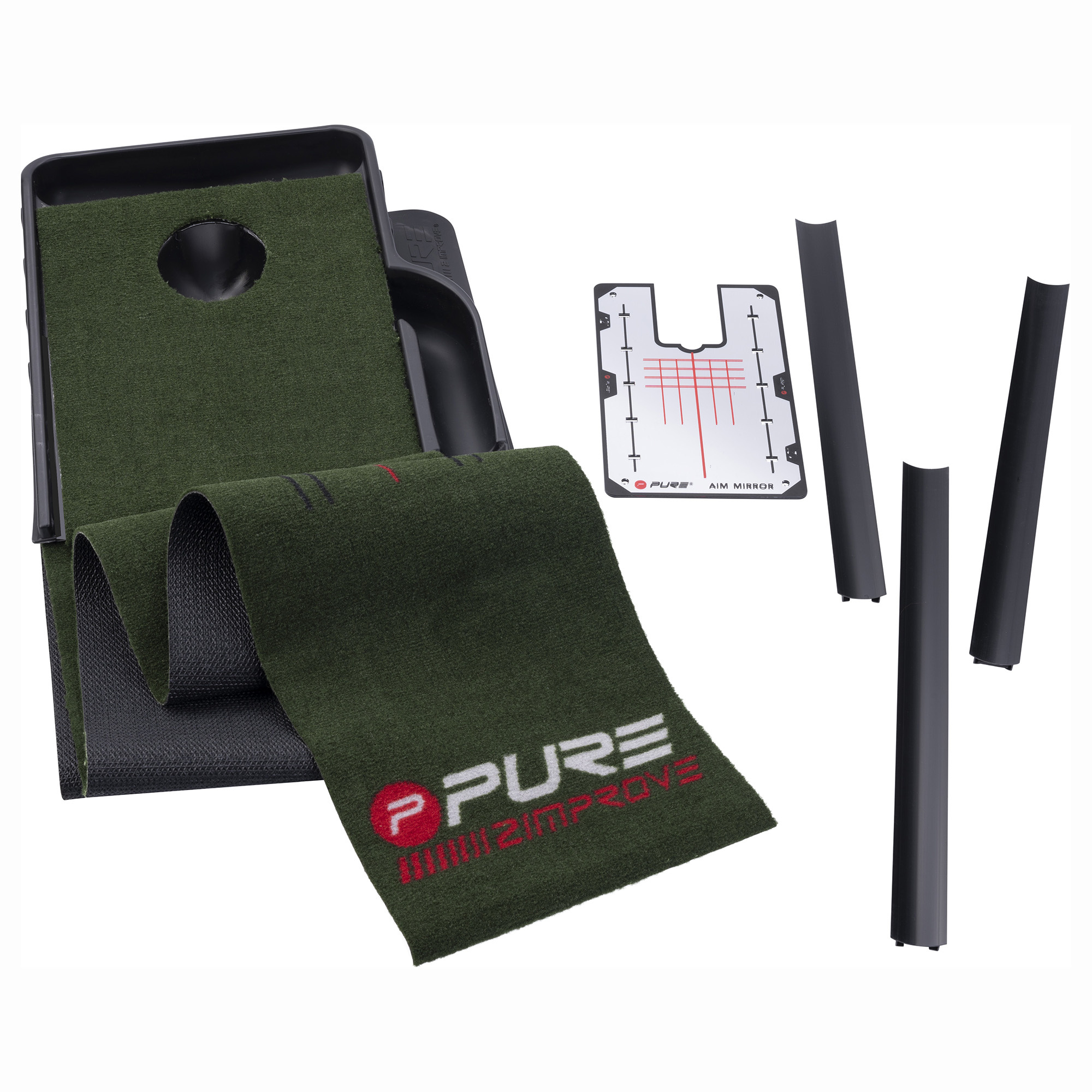 Pure2Improve Confidence Puttingmat met Aim Mirror