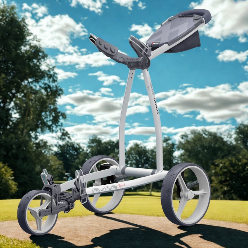 Big Max Blade IP2 3 Wheel Trolley Wit | GolfShopsOnline