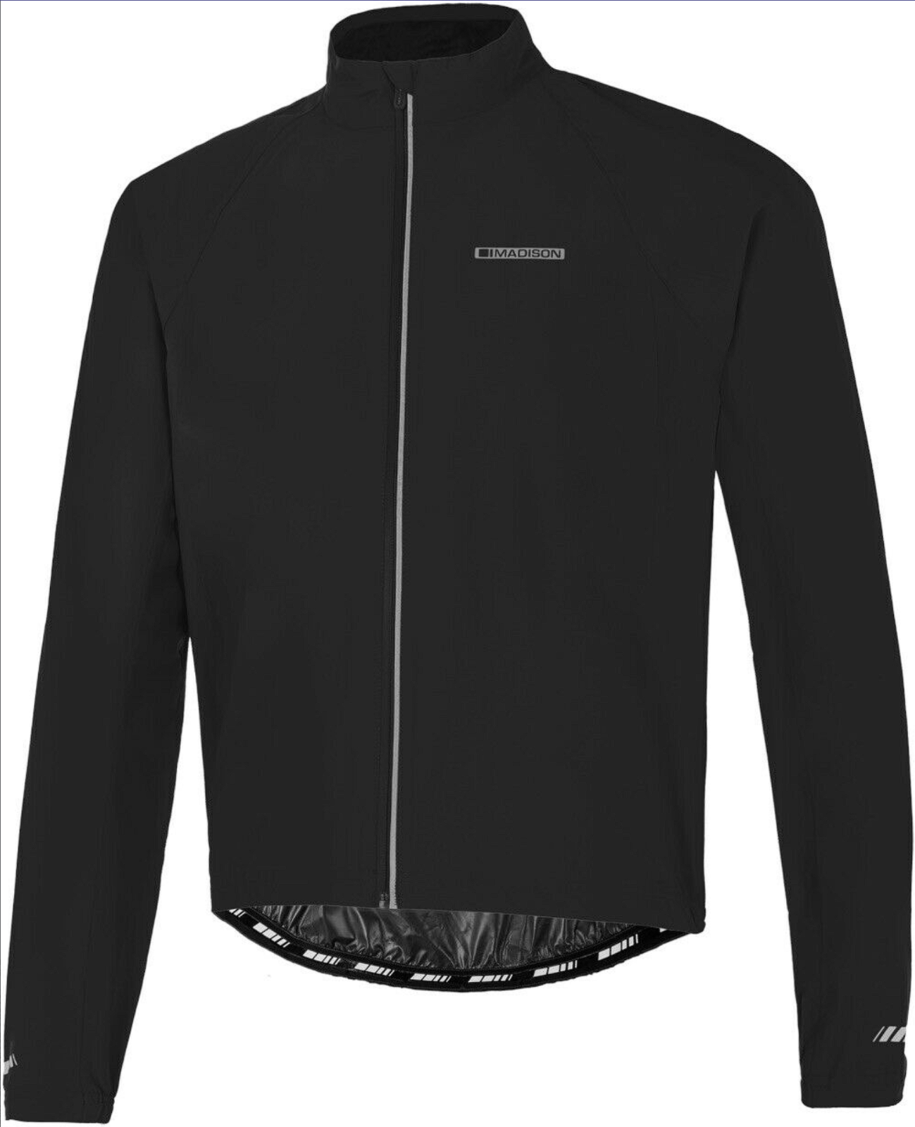 Madison Peloton Men's Waterproof Jacket Black - Thame Cycles