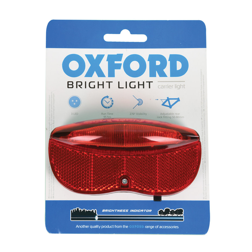 Oxford Bright Light Carrier Rear LED - Thame Cycles