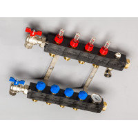 Top-Flow kunststof verdeler PRO 4 groepen incl adapters 16mm - Thermo ...