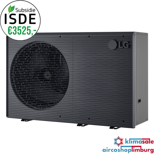 LG HM093HFX-UB60 Therma-V 9kW 3fase R290 Monobloc Warmtepomp - Aircoshop Limburg