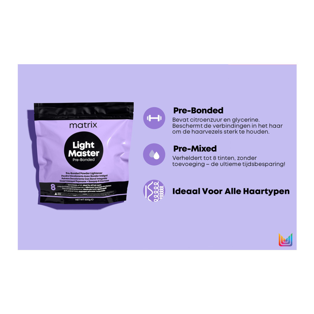 Matrix Light Master 8 Pre-Bonded morgen in huis? - €34,95 - Hairwebshop.com