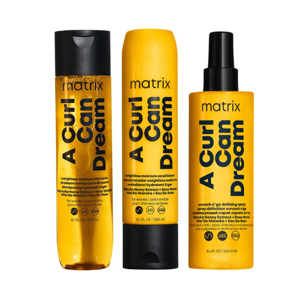 Matrix Curl Can Dream Wave Triple Set morgen in huis? - Hairwebshop.com