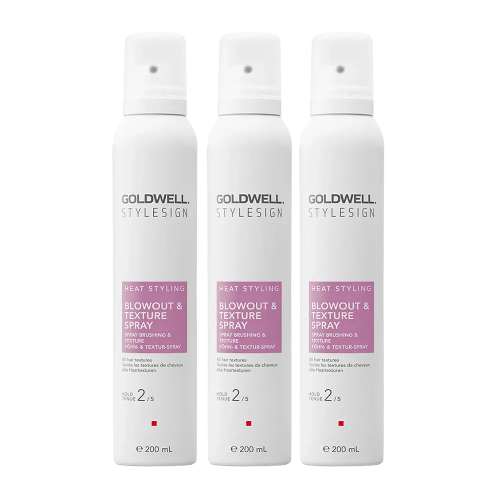 Goldwell Blowout & Texture Spray Triple Set morgen in huis ...