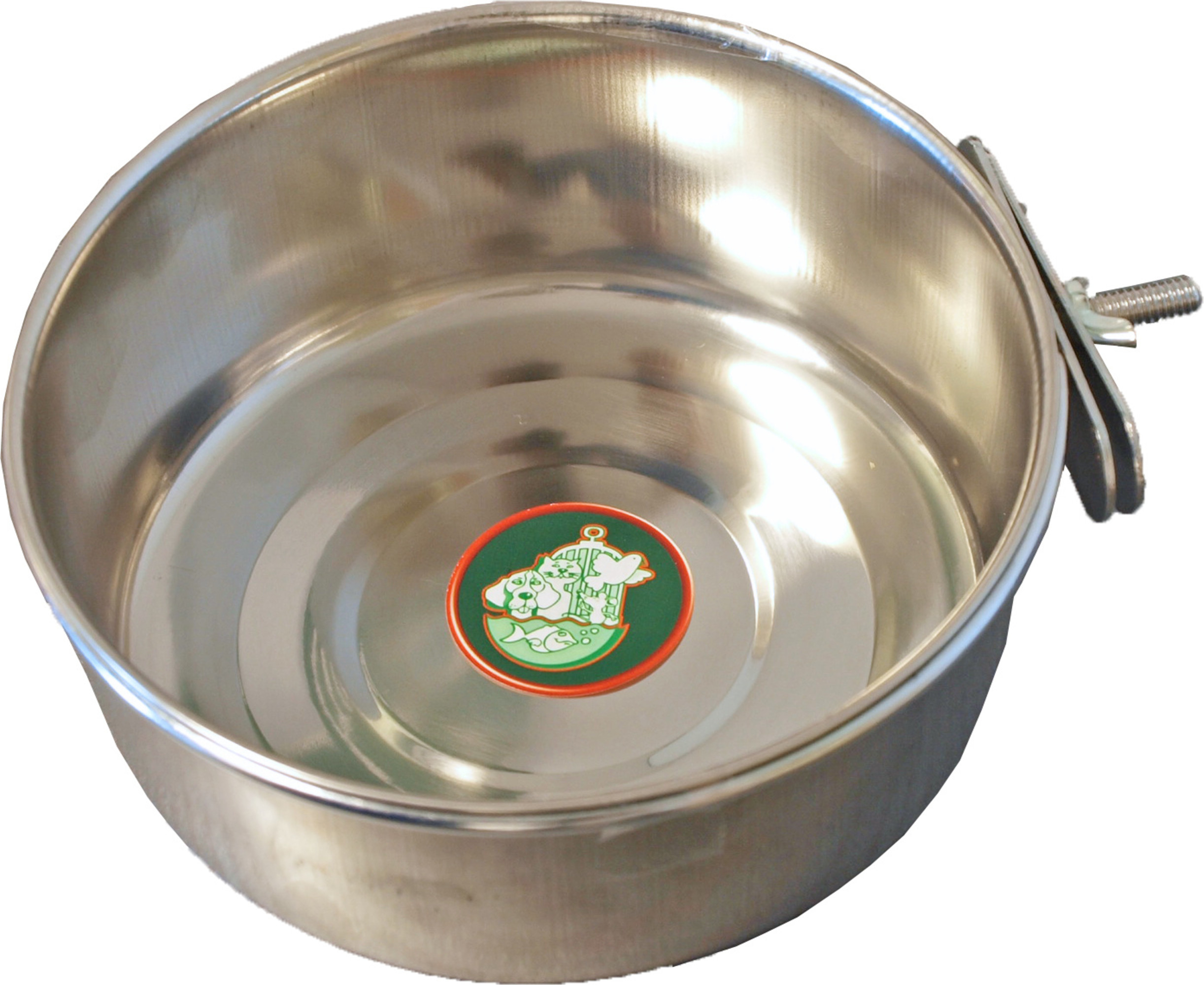 RVS EETBAK MET SCHROEFBEUGEL - Heems