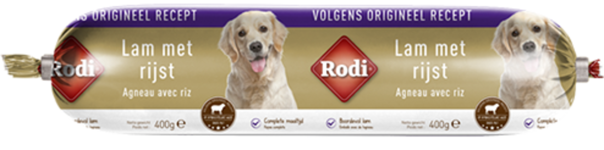 RODI WORST LAM RIJST 400GR - Heems
