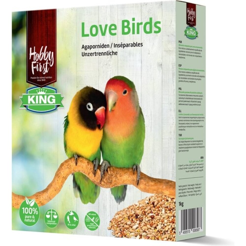 Hobby First King Agaporniden - Heems