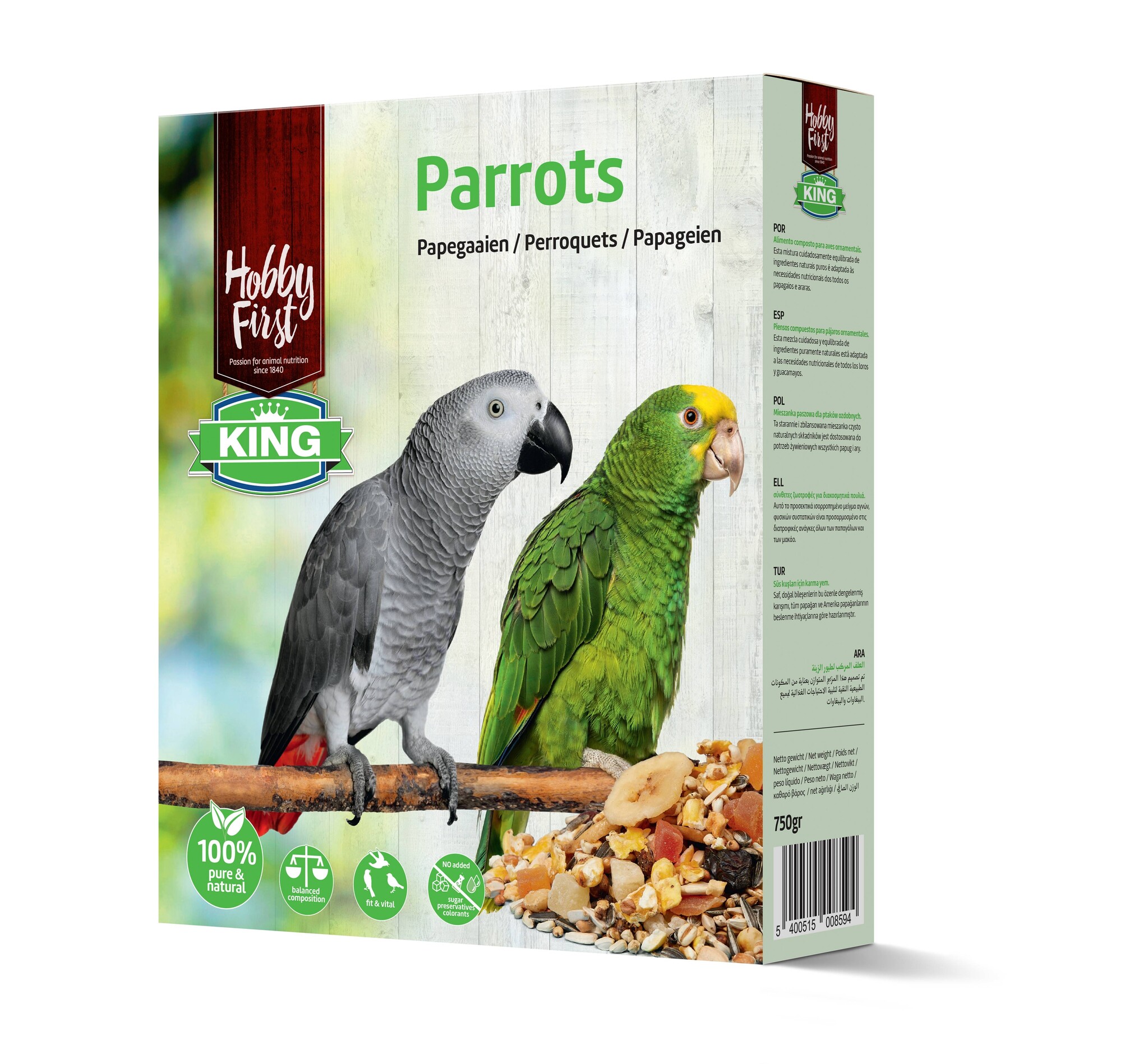 Hobby First King Papegaaien - Heems