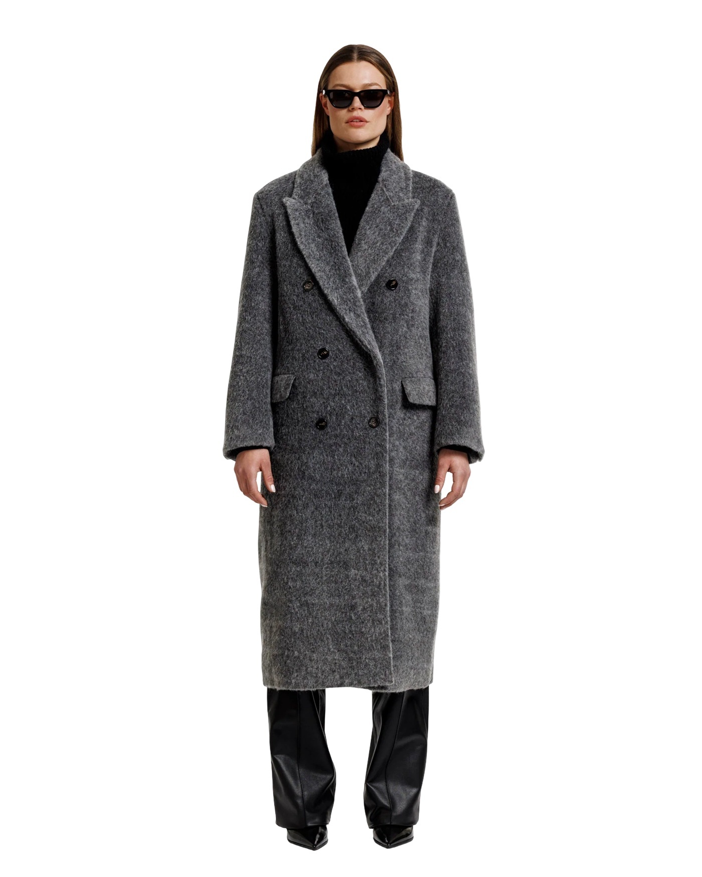 Alter Ego | SHOP ONLINE | Dena Coat Dark grey | BANKGEHEIM - Bankgeheim