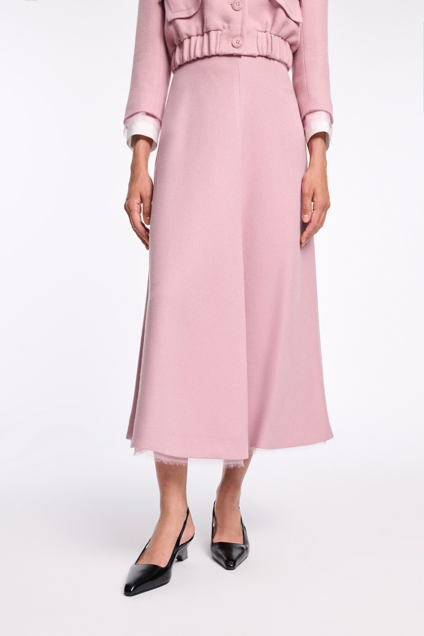 Dorothee Schumacher Layered coolness skirt - Bankgeheim