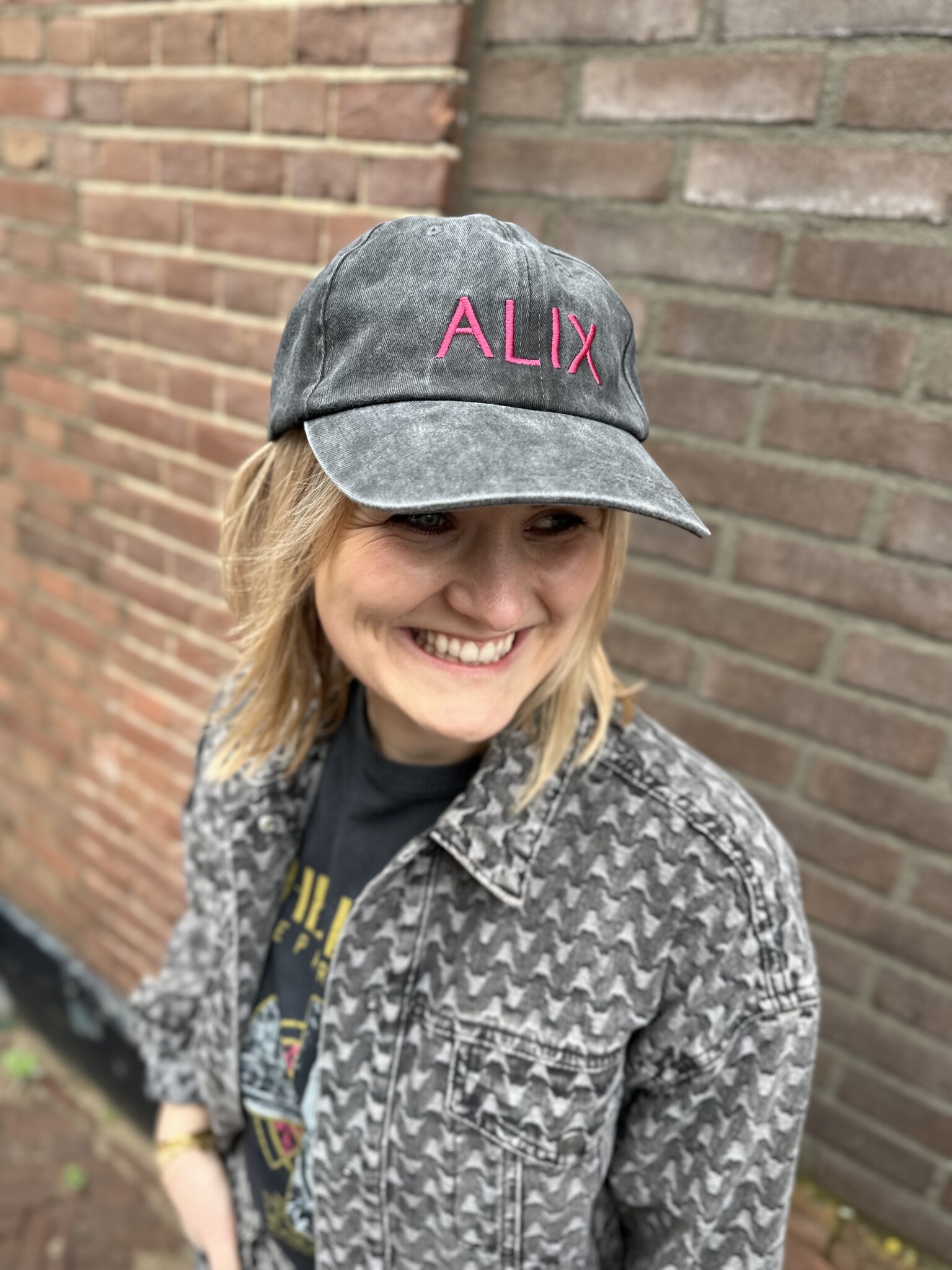 ALIX cap - Dark grey | Alix the Label - Lys Boetiek