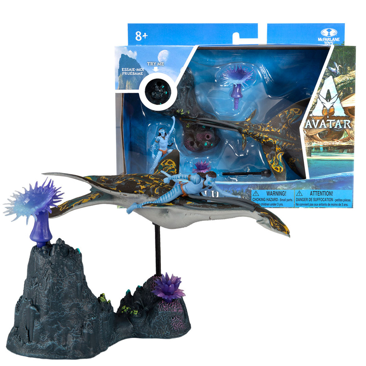 McFarlane Toys Avatar The Way Of Water Neteyam & Ilu - Popculture.shop