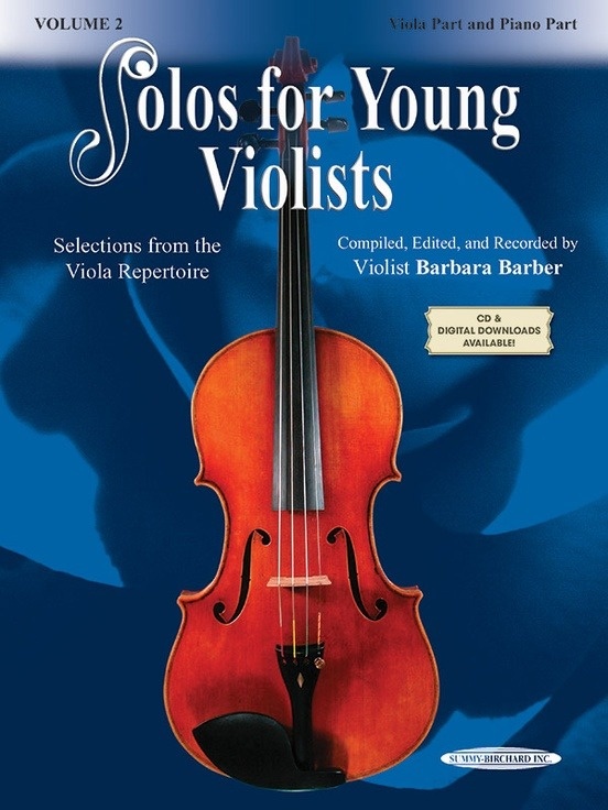 Solos for Young Violists (altviool selecties) by Barbara Barber (5 boeken ...