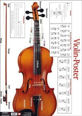 Wall Charts bowed instruments - BowedInstrumentsShop