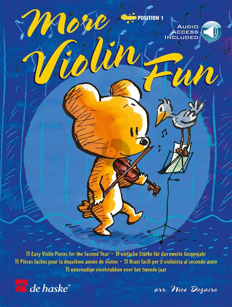 Nico Dezaire More Violin fun - CD - BowedInstrumentsShop