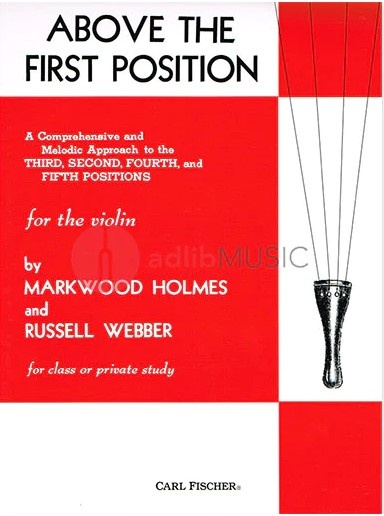 Above the first positions - Strijkinstrumentenshop.nl