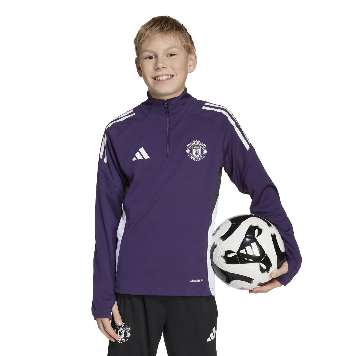 Adidas Manchester United Tiro 25 Competition Training Top Kids ...