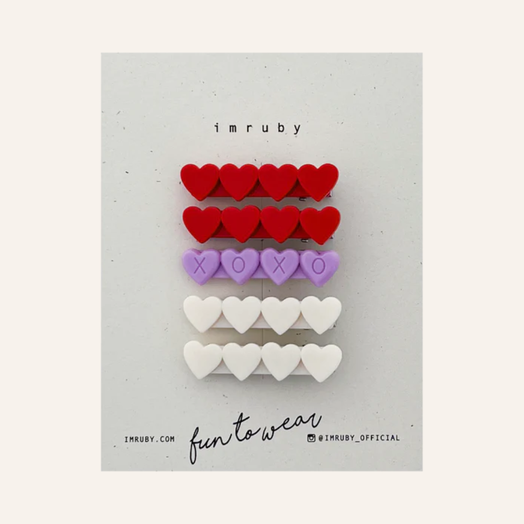 Imruby - SWEET HEARTS SET of 5 - Bende van Geluk