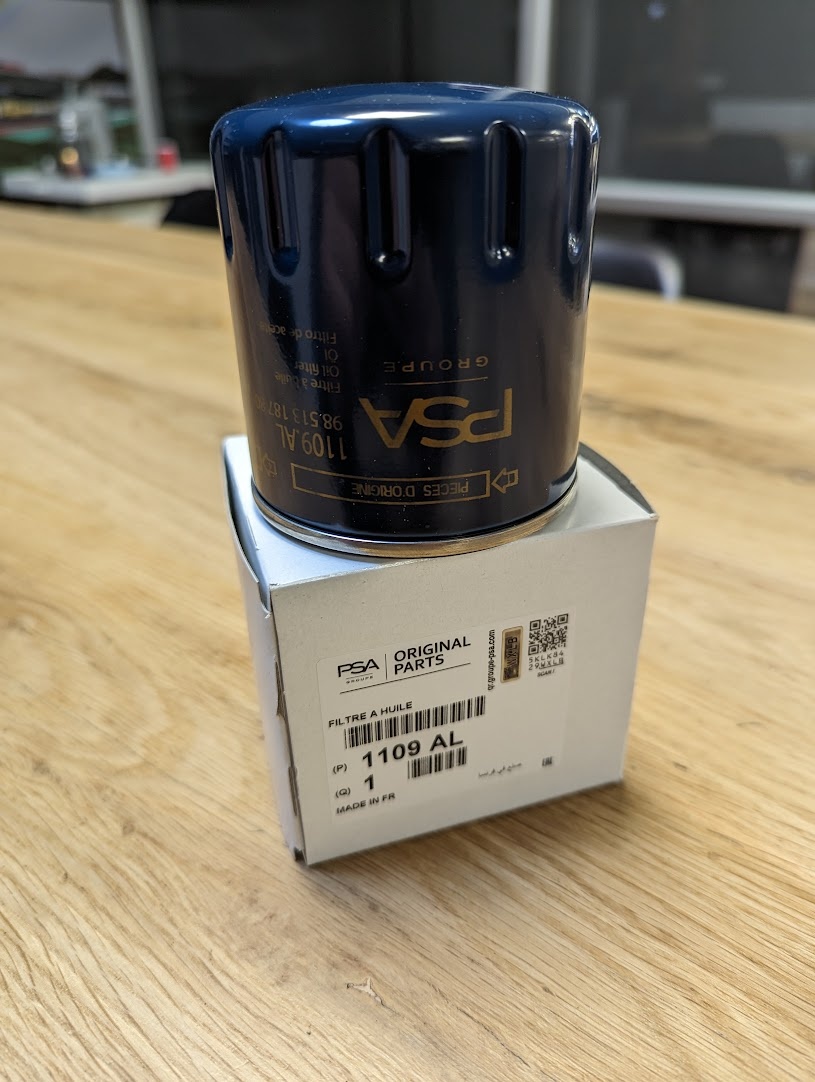 PSA 1109AL OEM olie filter - ProAmRD