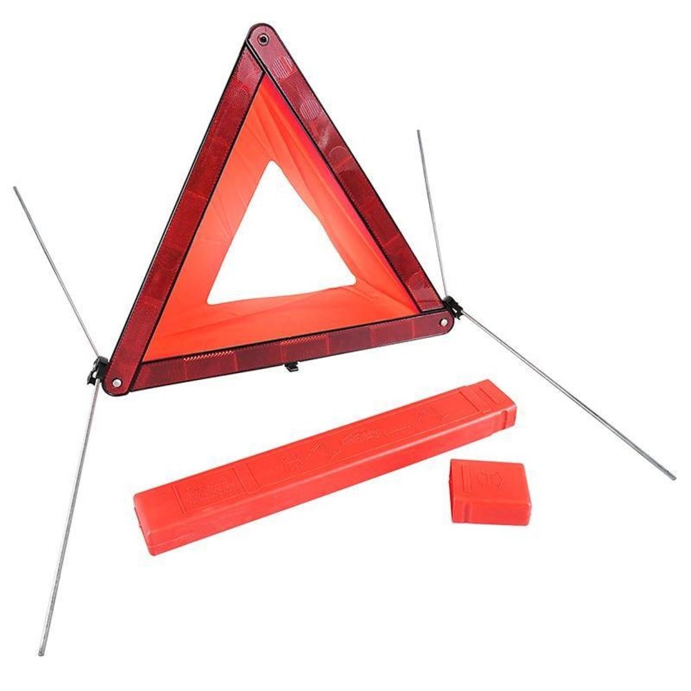 Triangle de signalisation modèle compact (homologué E4) - Remorqueshop