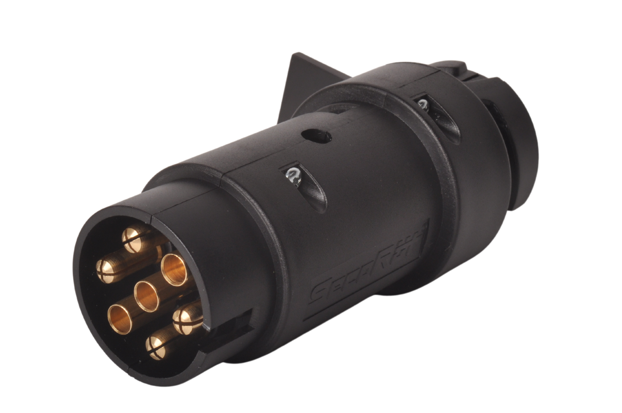 Premium combi plug suitable for 7- and 13-pin connection