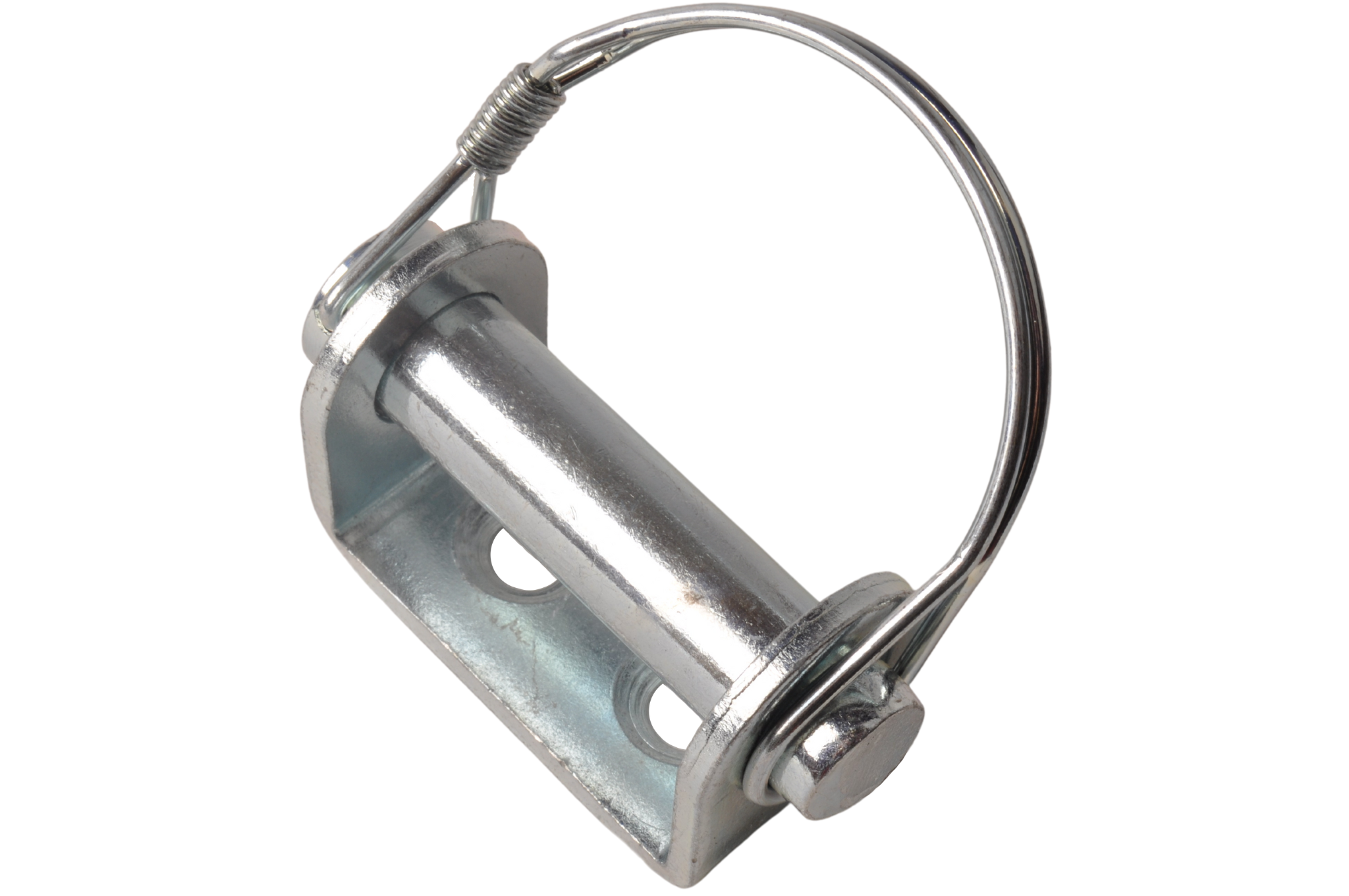 Screw-on hinge holder + Locking pin for rear board hinge