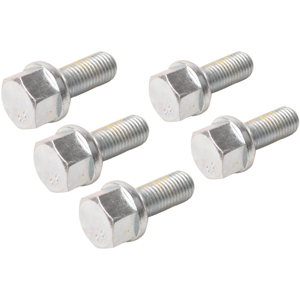 Boulons de roue à collerette sphérique (M12) - 5 pièce - Remorqueshop